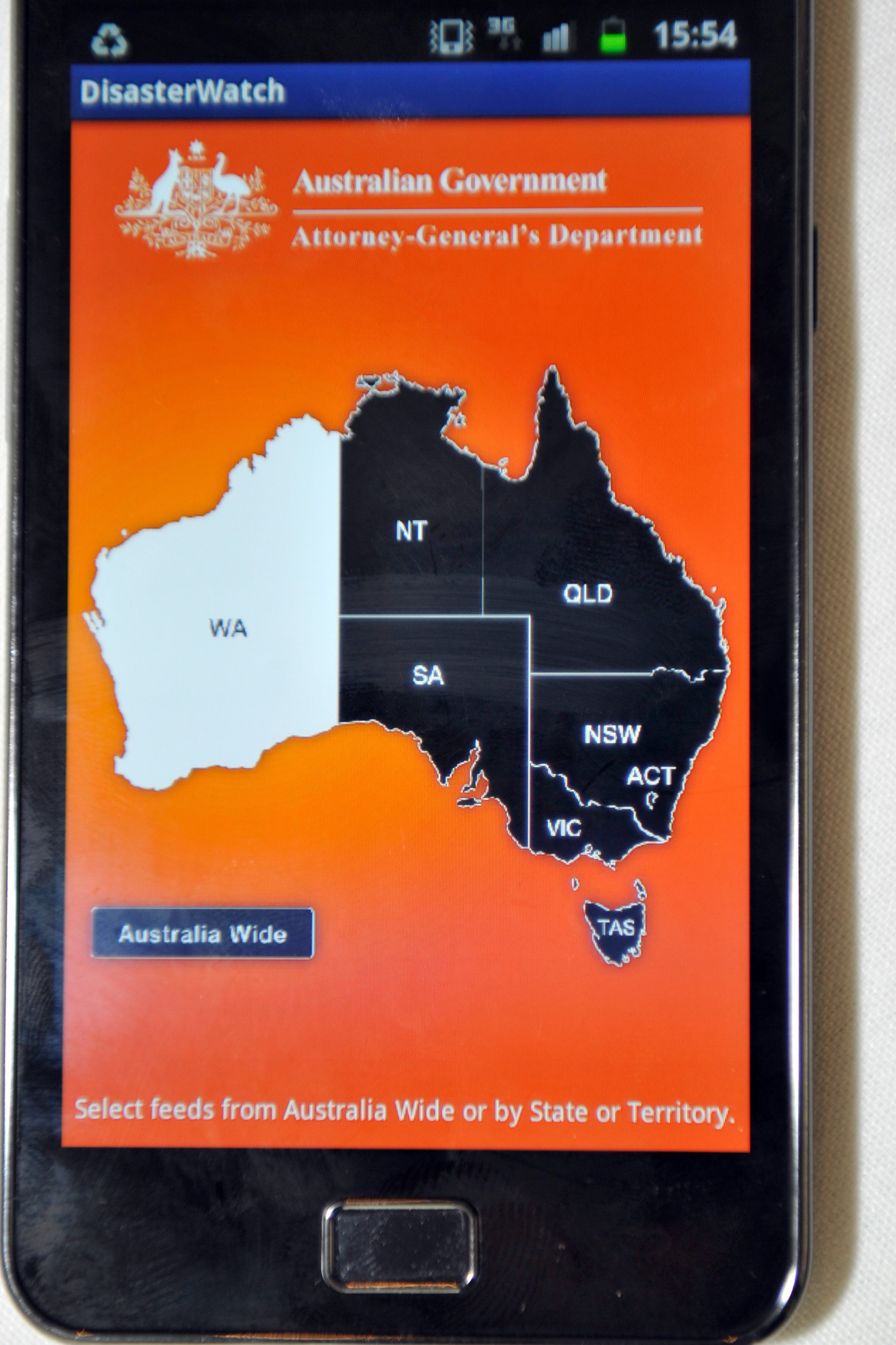 Government releases emergency phone app - ABC News