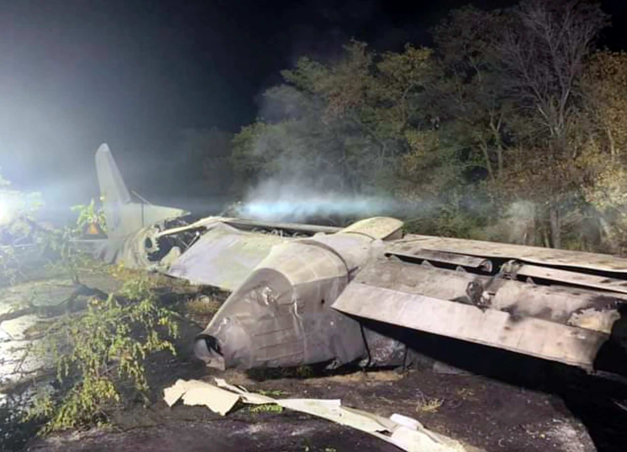 Military plane carrying air force cadets crashes in Ukraine, killing 26 ...