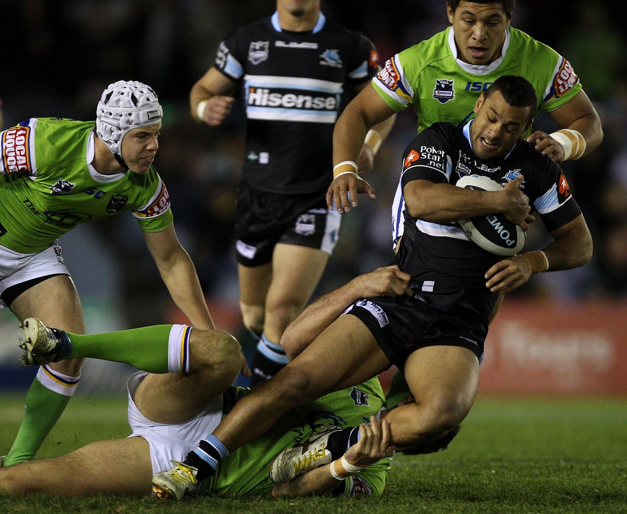 Sharks extend streak with Raiders' scalp - ABC News