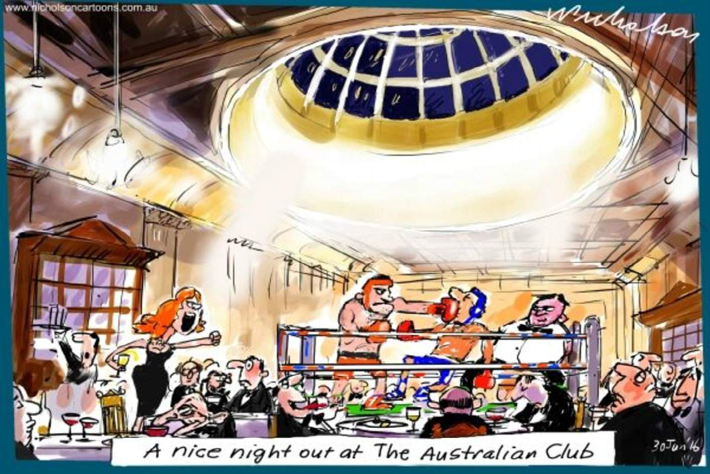 Political cartoons in the internet age — is it the end of an era? - ABC ...