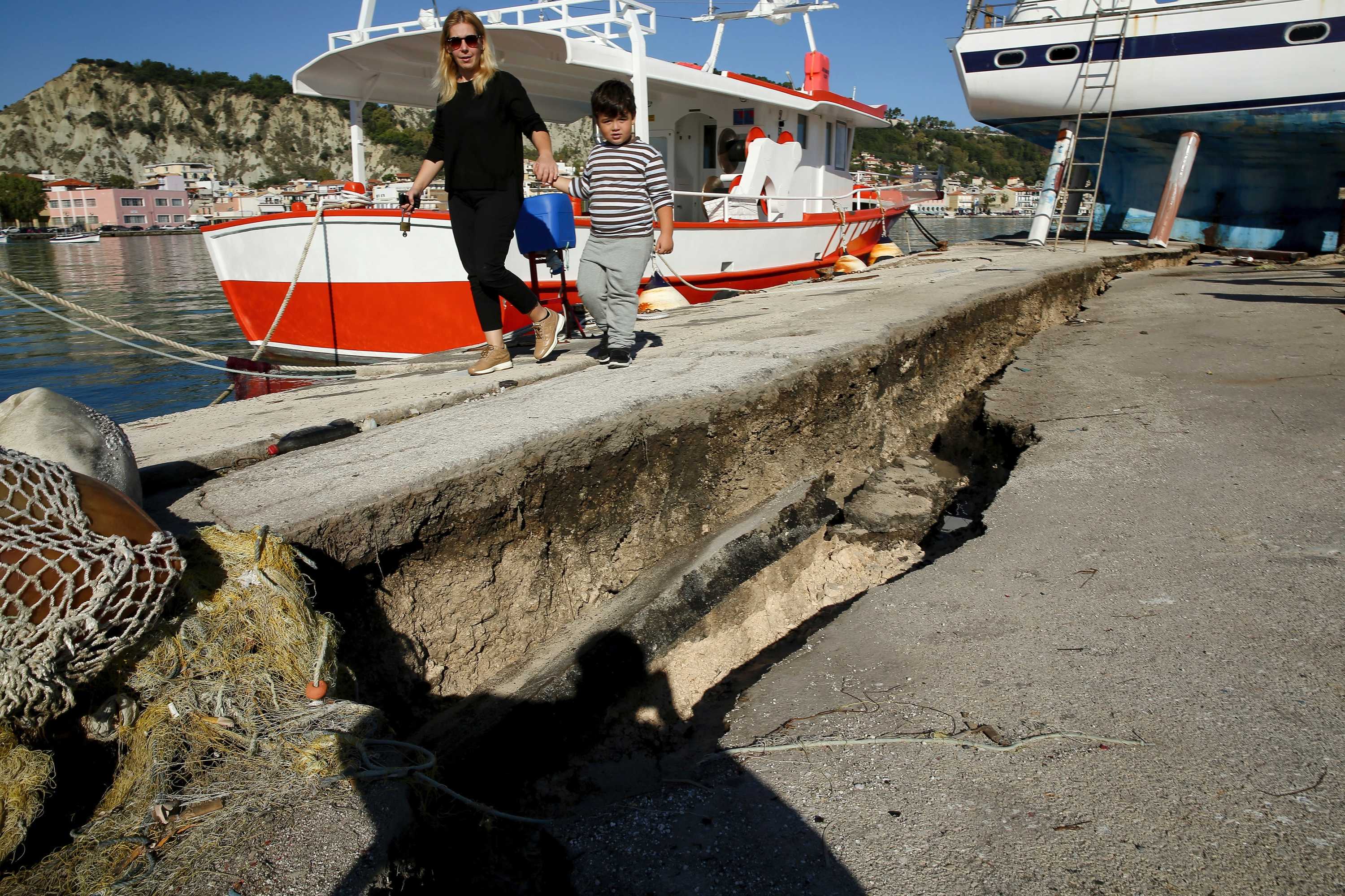 Magnitude-6.8 earthquake damages harbour, 15th-century monastery on ...