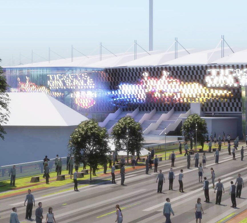 Massive Gabba renovation plans revealed in secret report, mistakenly ...