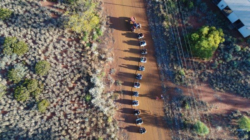 Novelty barrel train helps keep remote school attendance rates on track ...