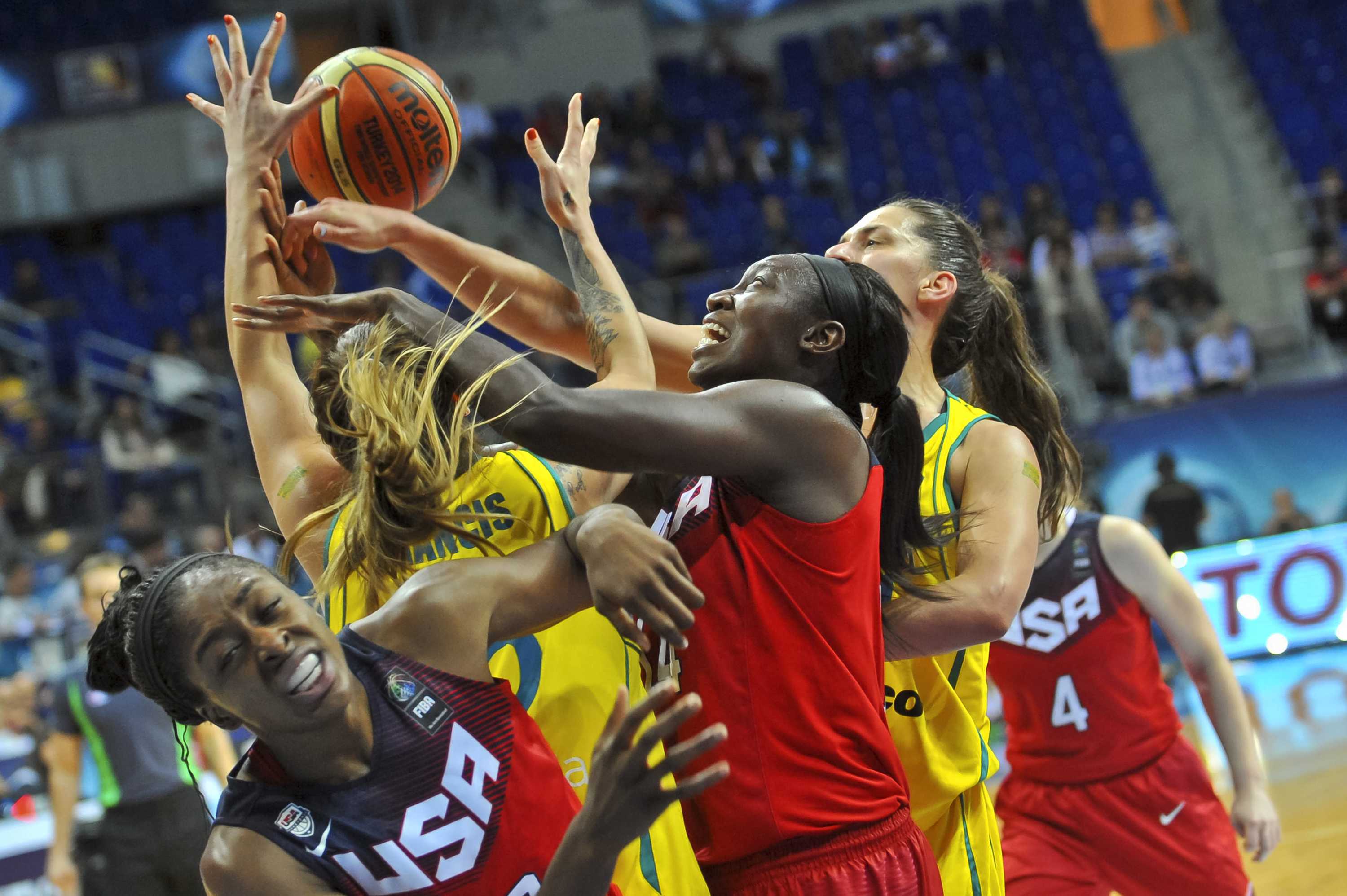 Australia's Opals lose to USA in world championship basketball semi ...