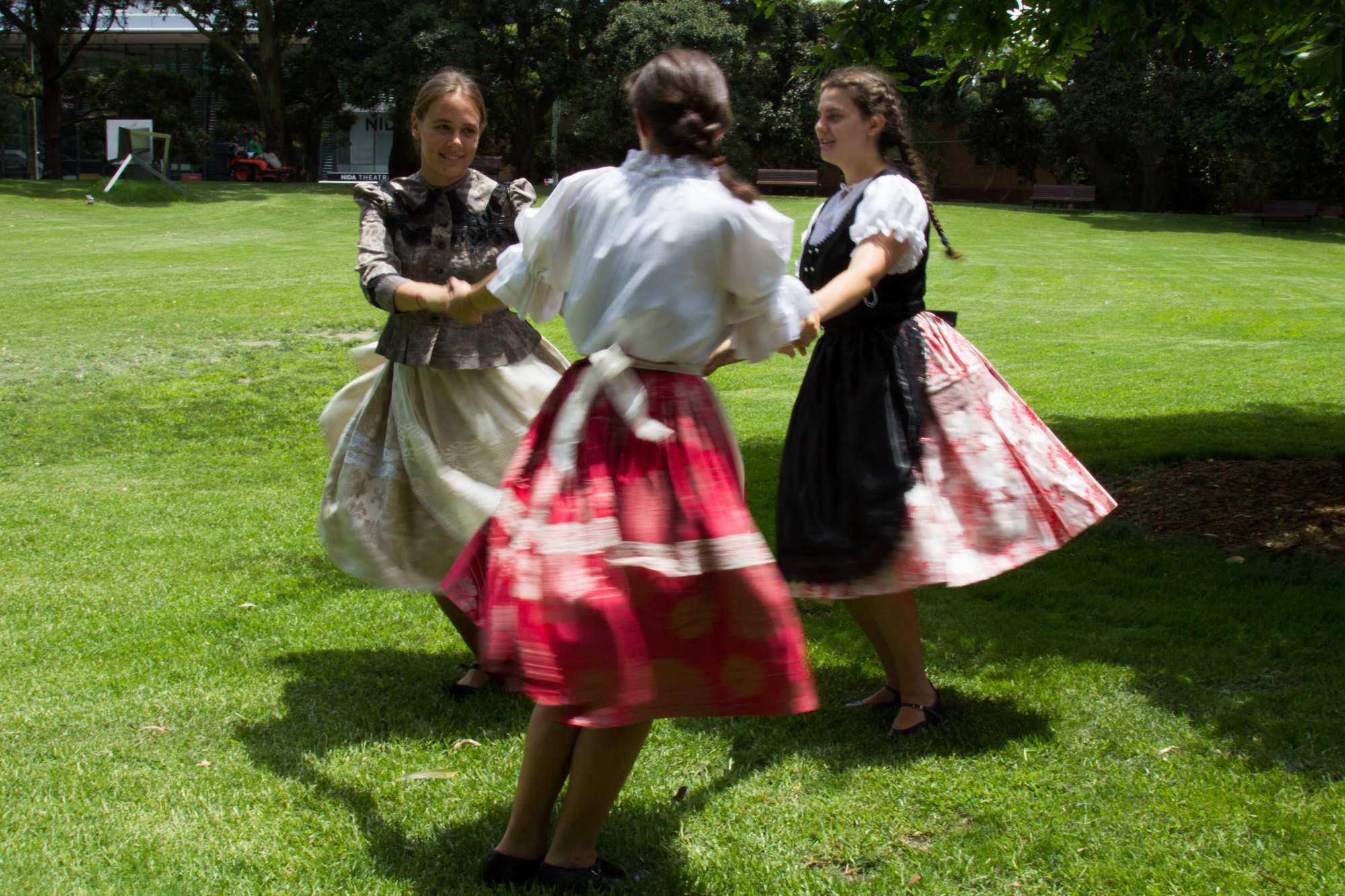 Behind the scenes with the Hungarian folk dancers - ABC News
