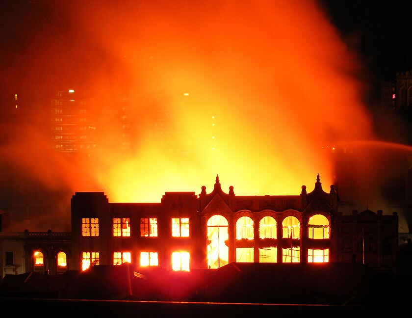 Fire-ravaged Brunswick Hotel history celebrated as future uncertain ...