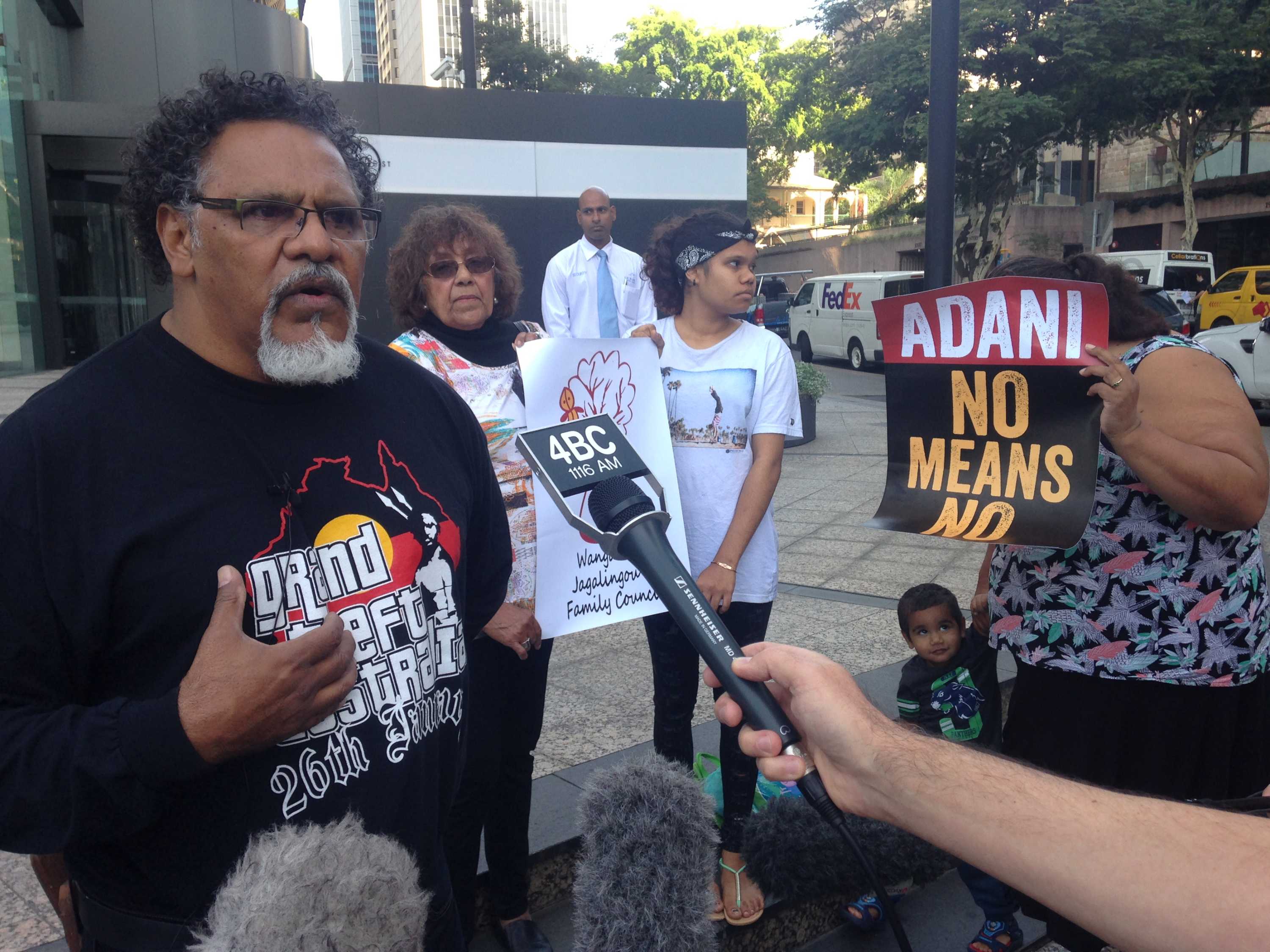 Indigenous protest held in Brisbane against $16 billion Adani coal mine ...