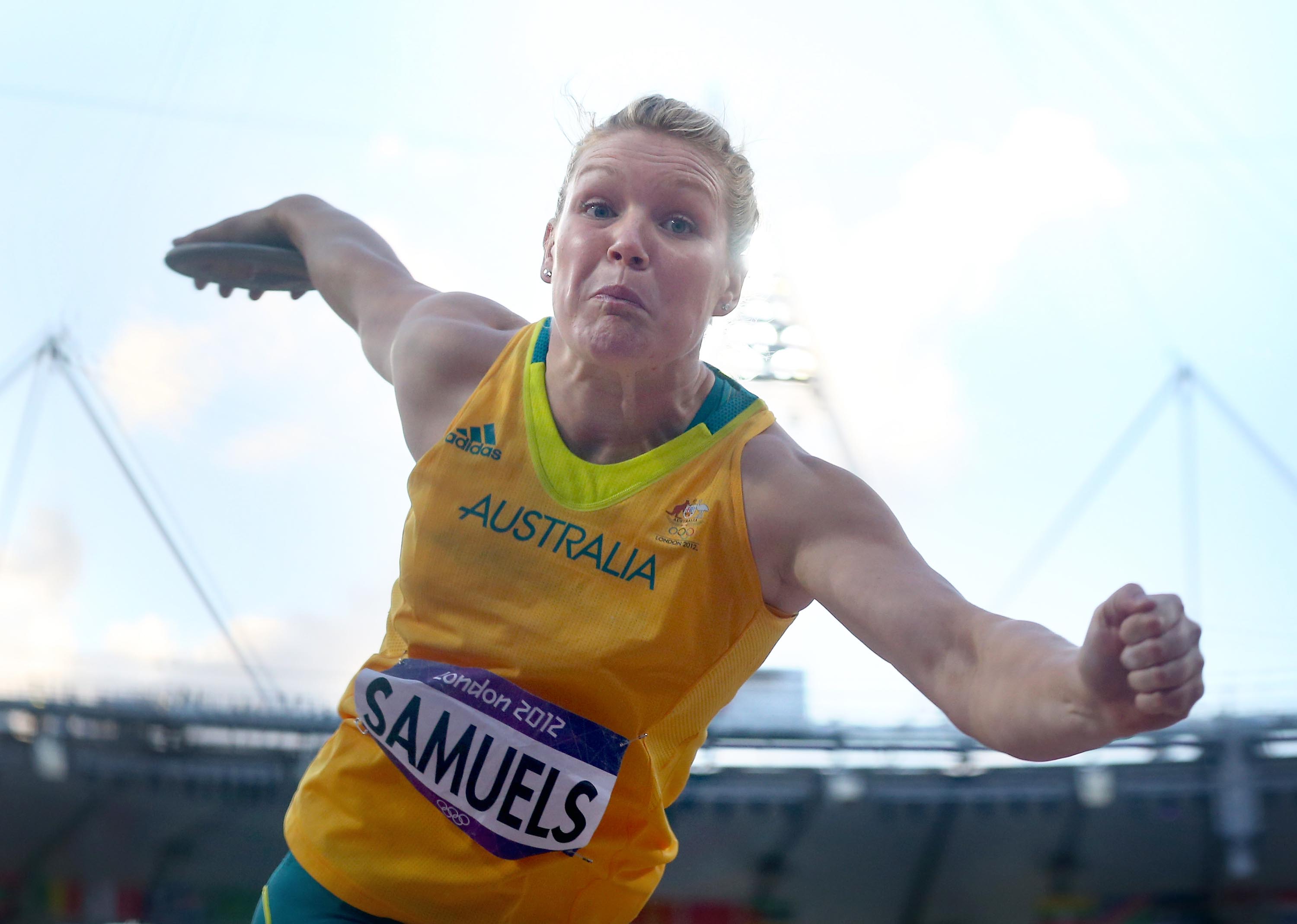 Samuels bombs out in discus - ABC News