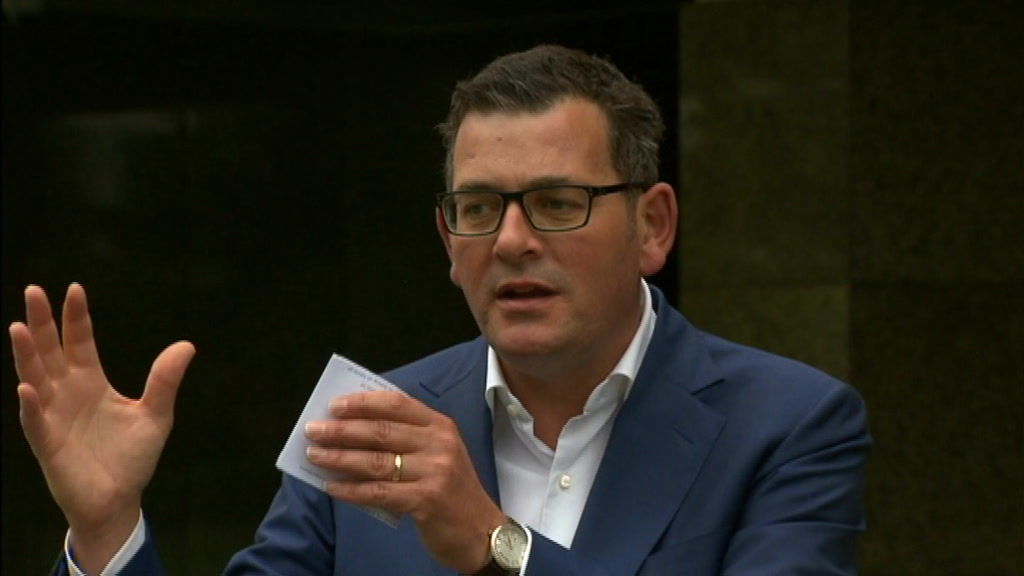 Daniel Andrews says he's trying to avoid pictures from New York - ABC News