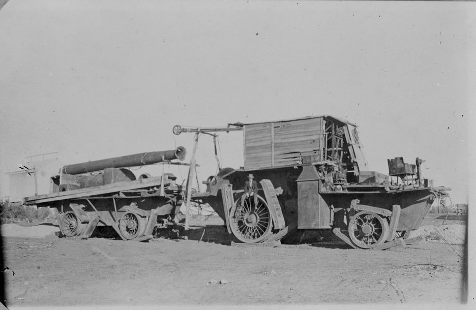 Big Lizzie, the largest tractor in the world for its time, celebrates a ...