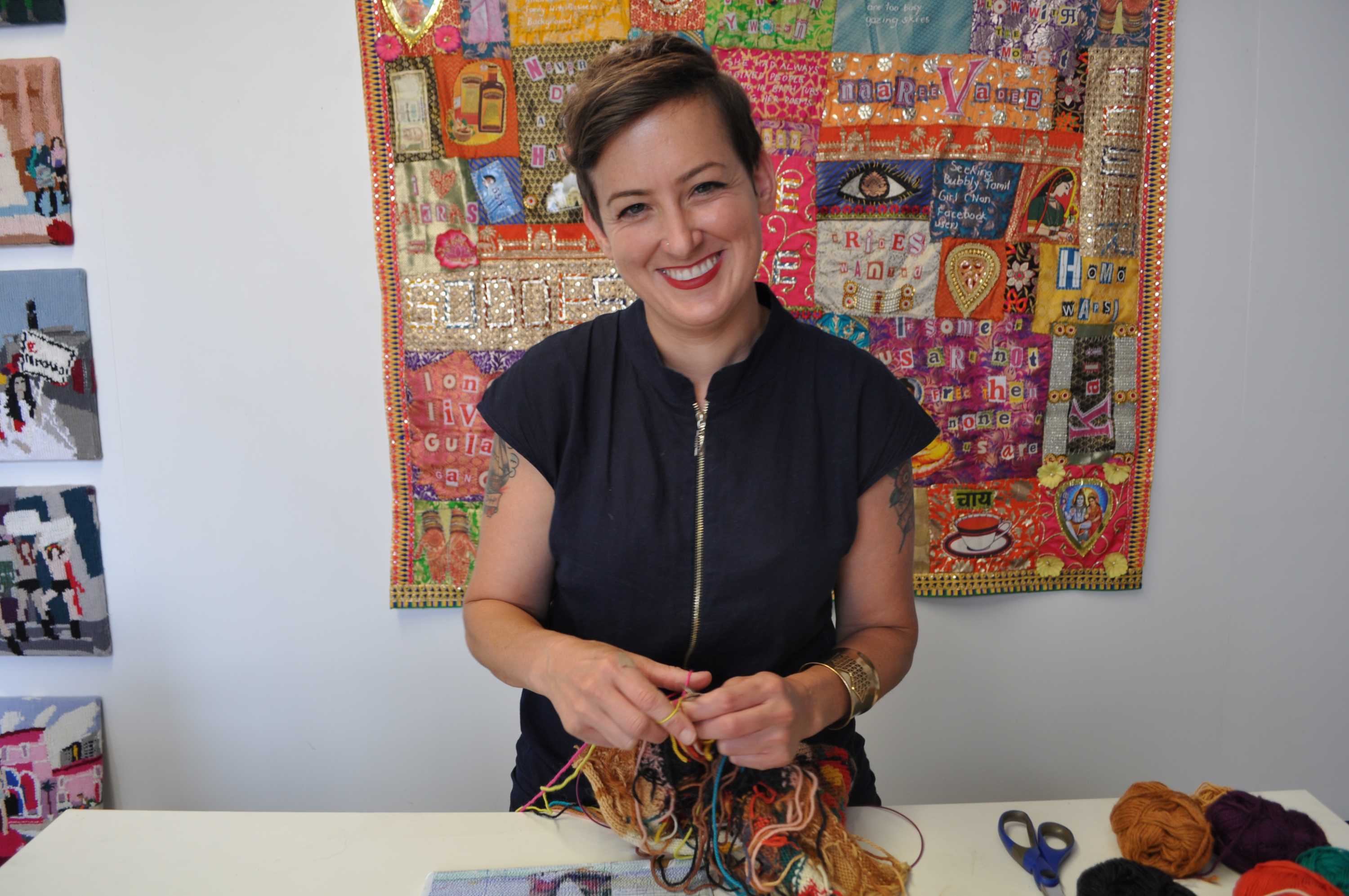 Australian artist Kate Just on art history, women's labour and knitting ...