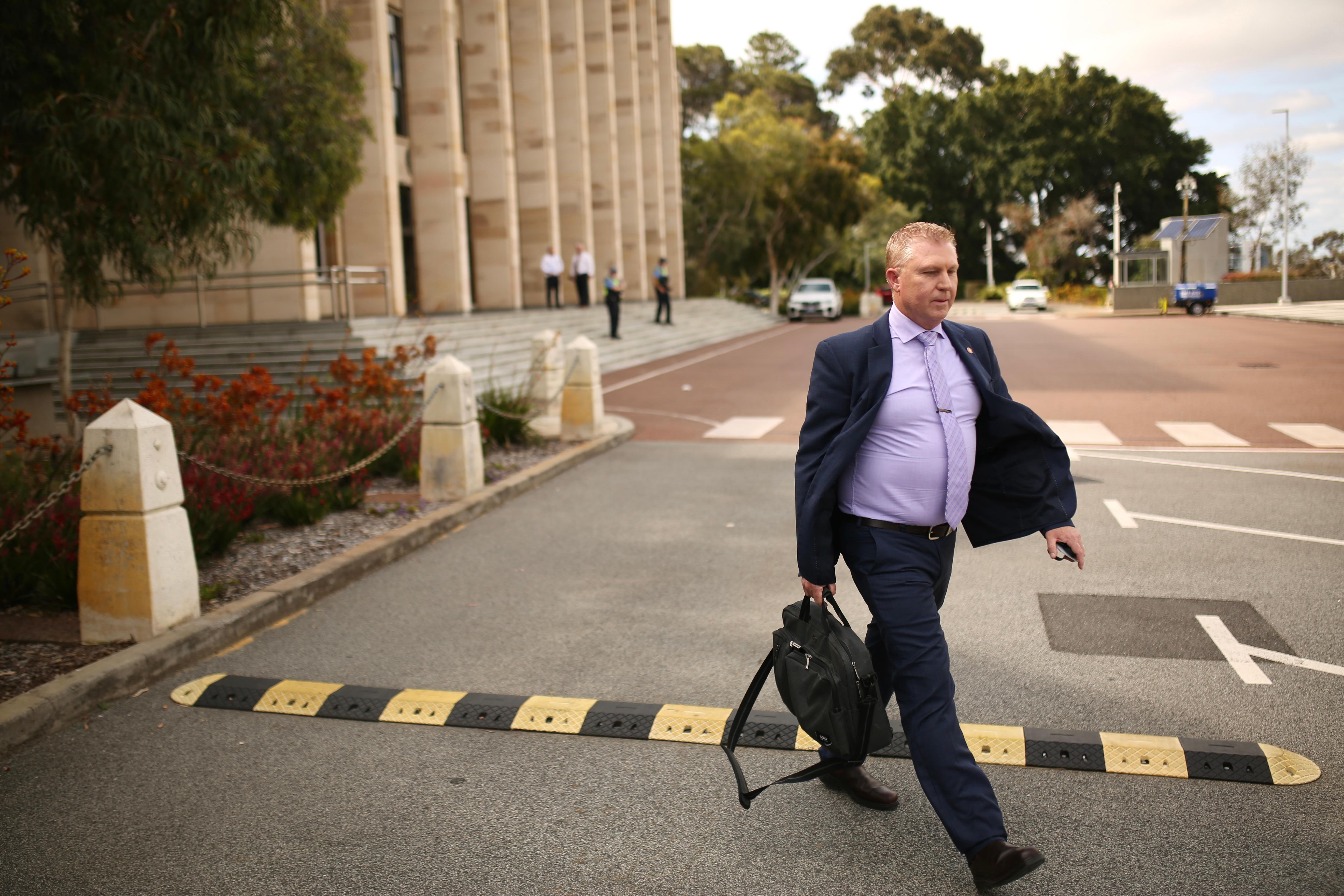 Child sex abuse accused WA MP James Hayward suspended from parliament ...