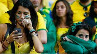 World Cup 2014: Brazil in shock after 7-1 humiliation against Germany ...