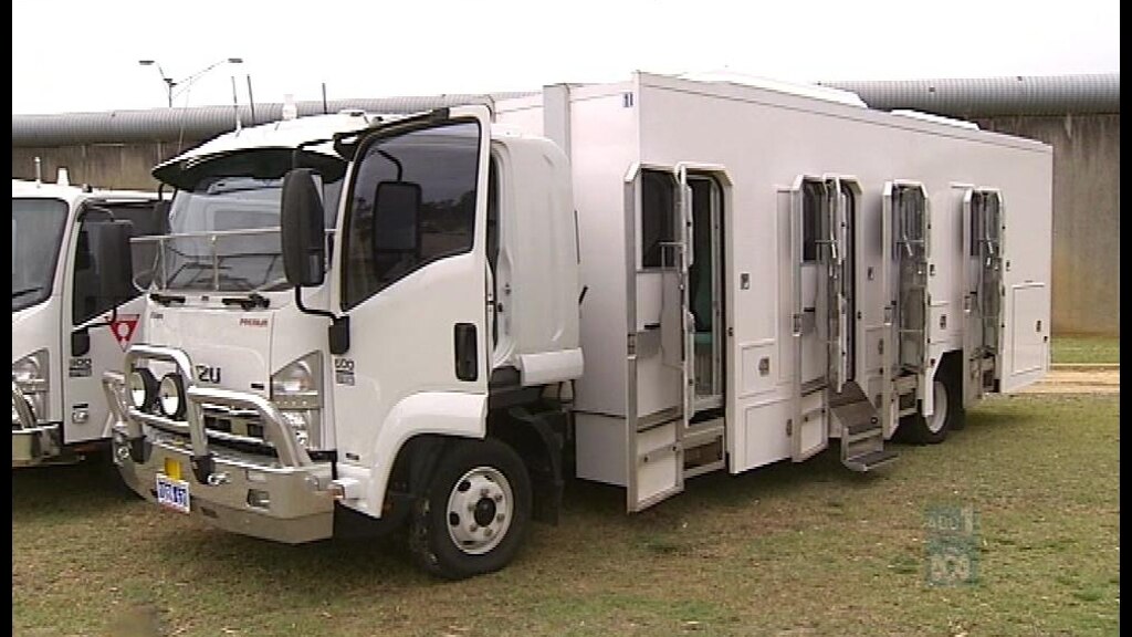 Improved prisoner vans unveiled - ABC News