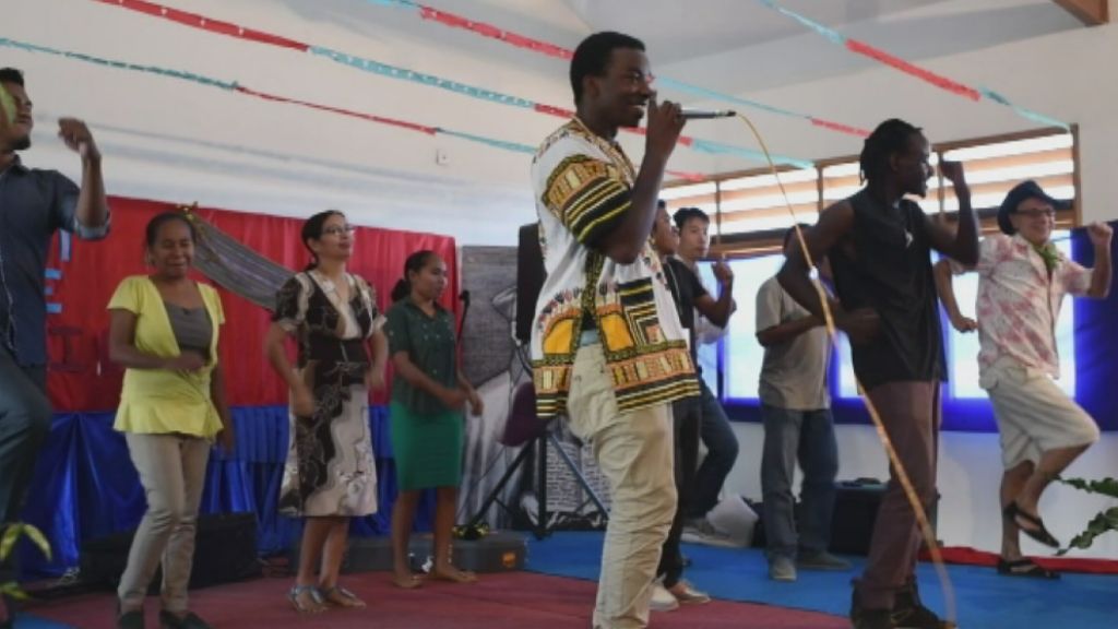 Melbourne rappers perform at a school in East Timor to mark anniversary ...