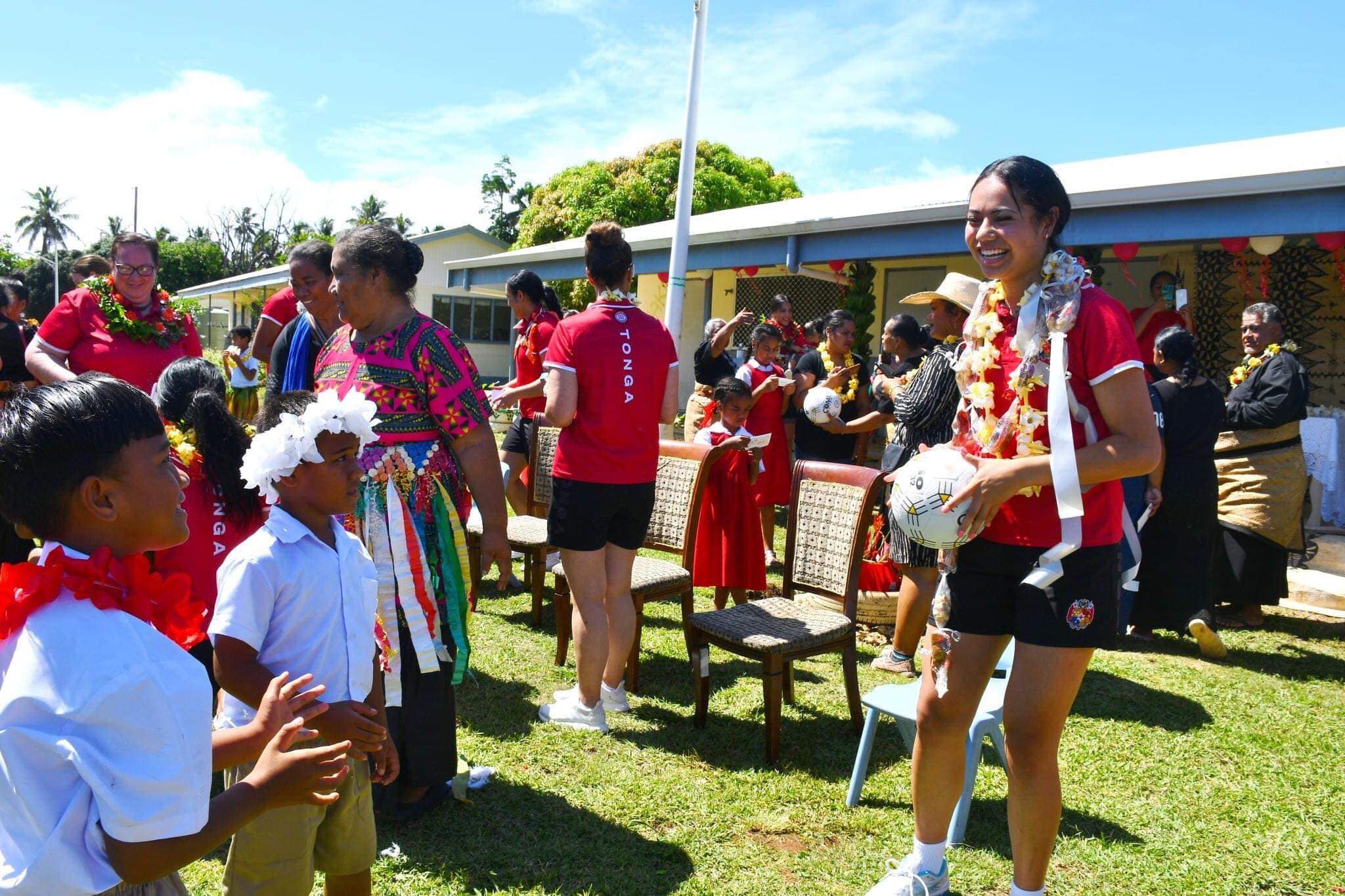 Royal blessings for Tonga's champion netballers during spiritual ...