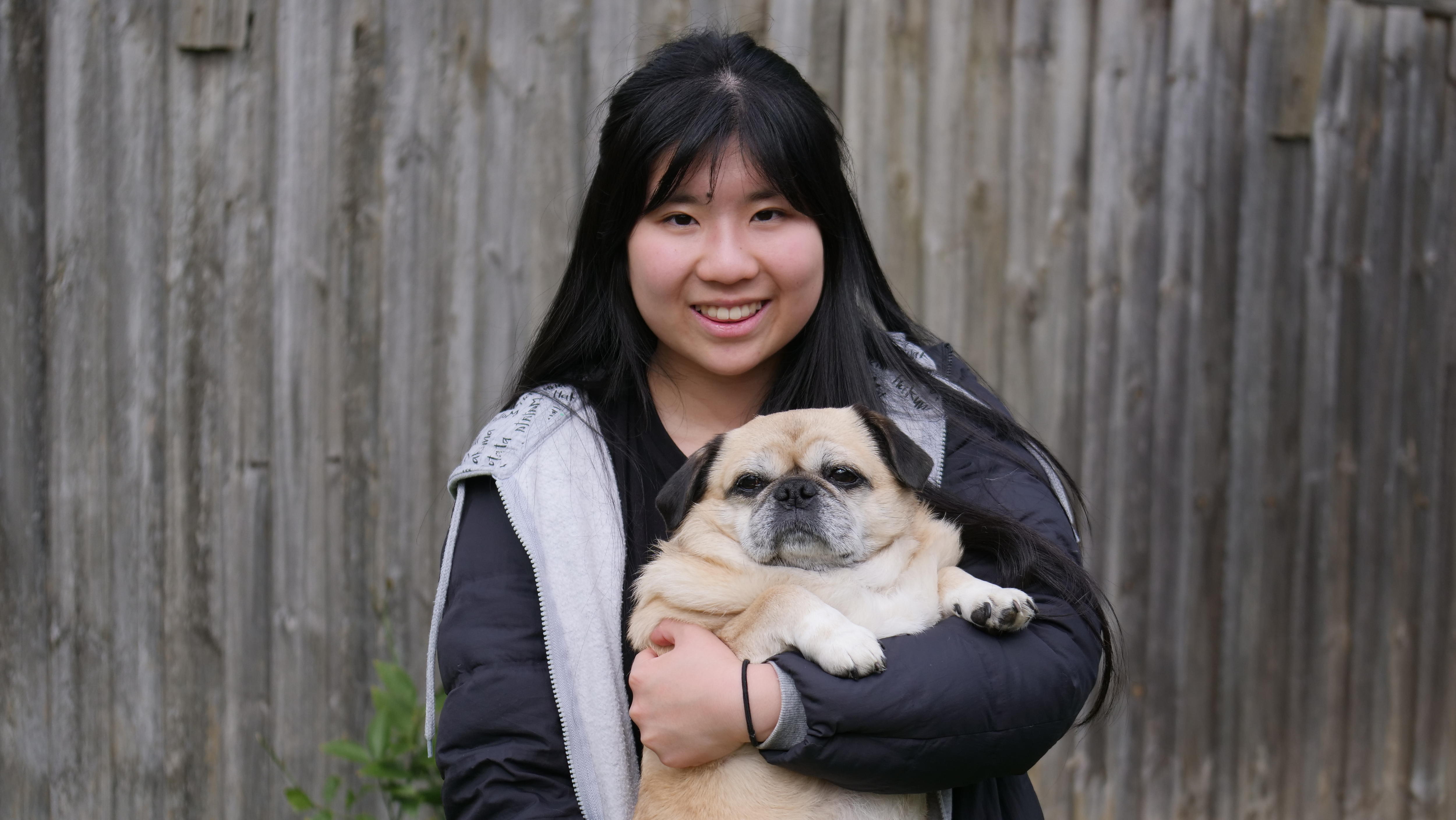 Art empowered Wendy to find her voice. It all started when her dog Lulu ...