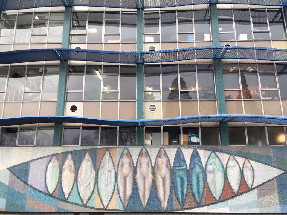 Historic mural by George Davis gets a new lease on life on Hobart ...