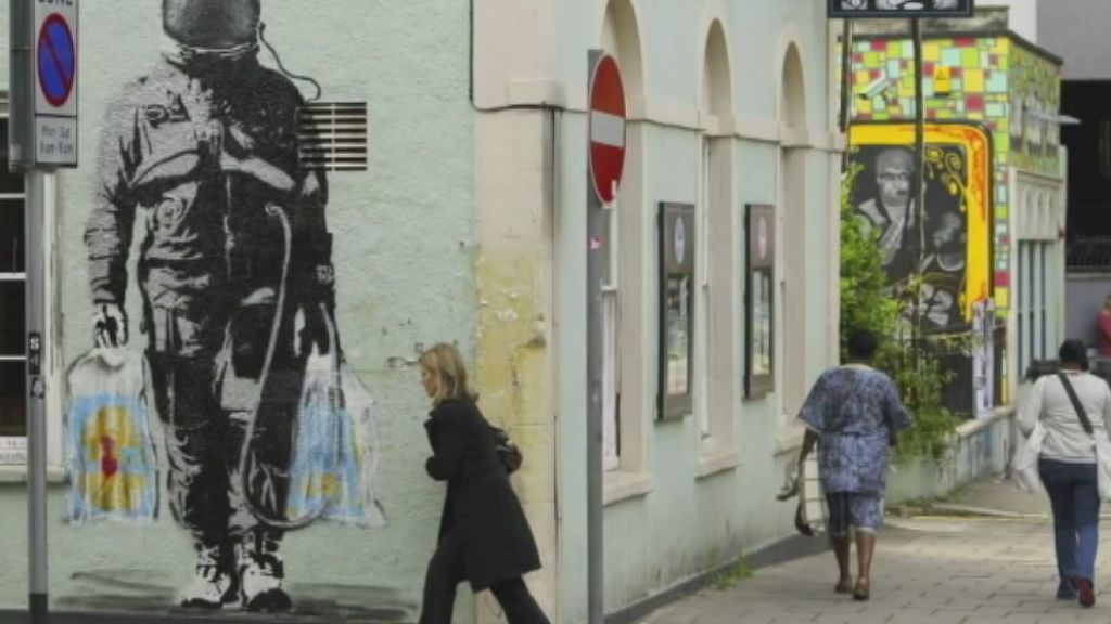 A local council in the UK has painted over a valuable mural by the ...