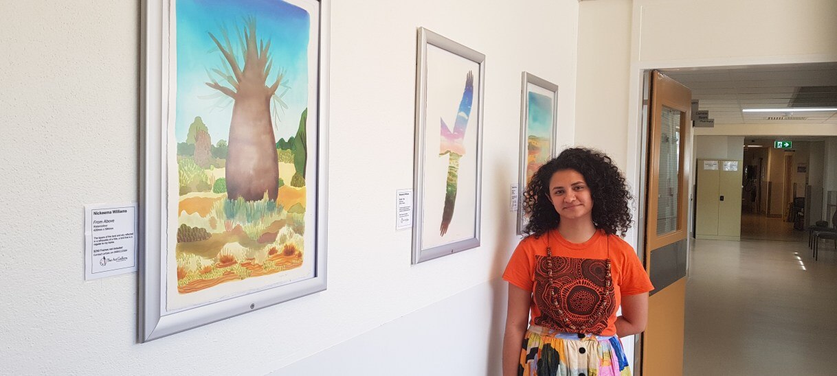 Art transforms sterile hospital walls into colourful galleries in ...