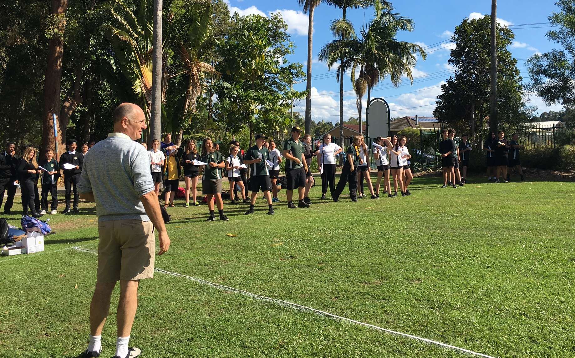 NSW school science students soaring high in a paper plane challenge ...
