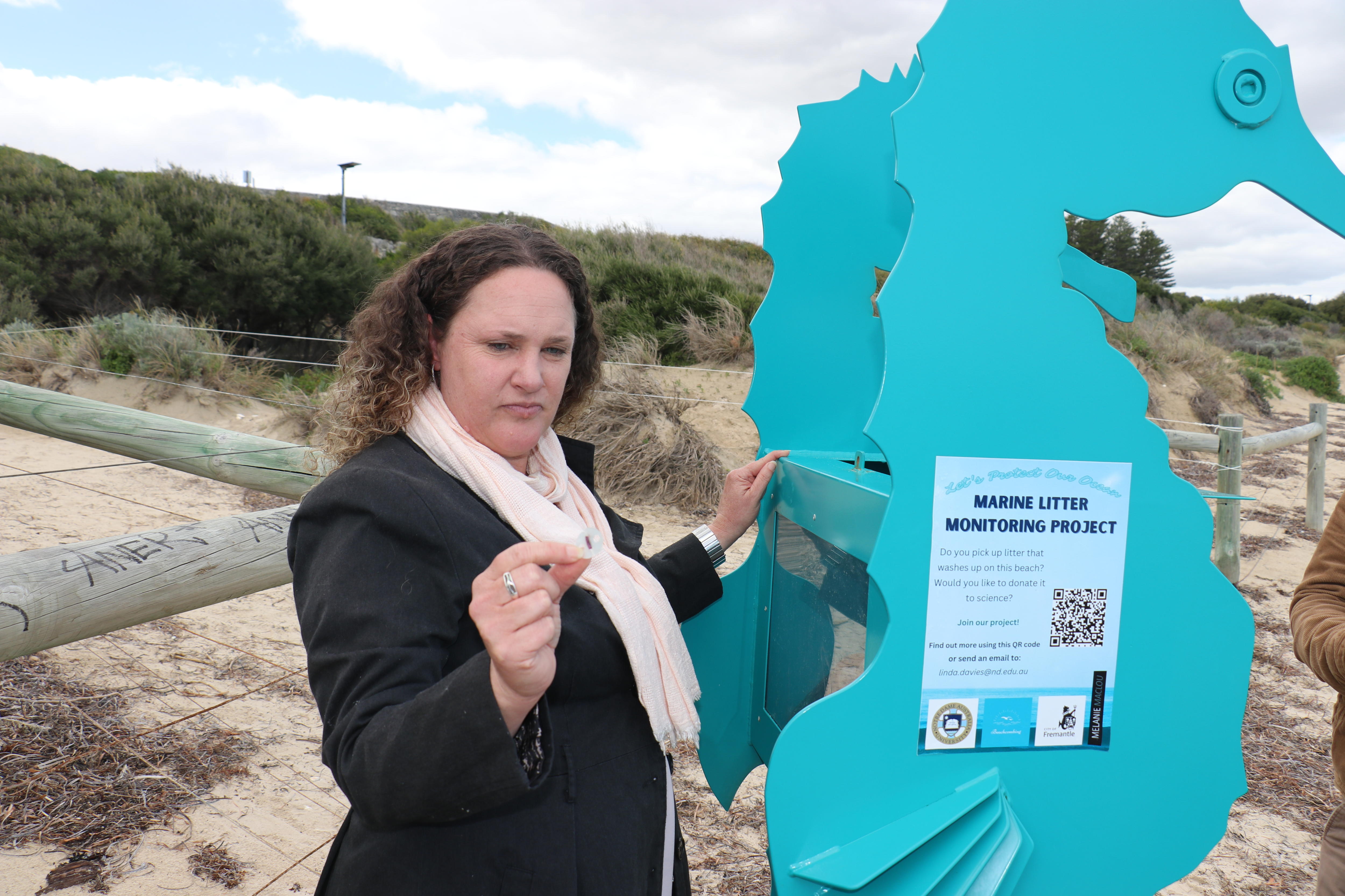 Decades-old rubbish washes up at Bathers Beach south of Perth as ...