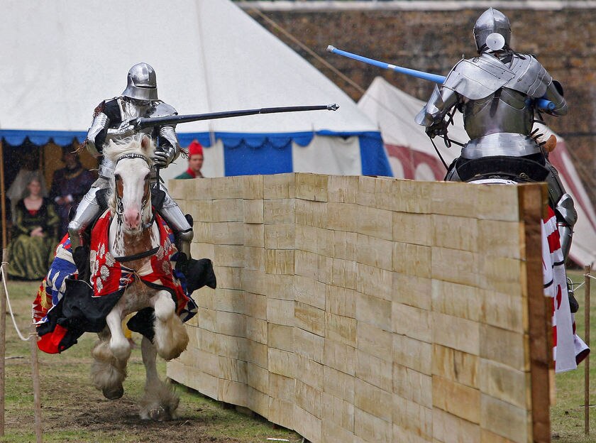 Man killed in freak Time Team jousting accident - ABC News