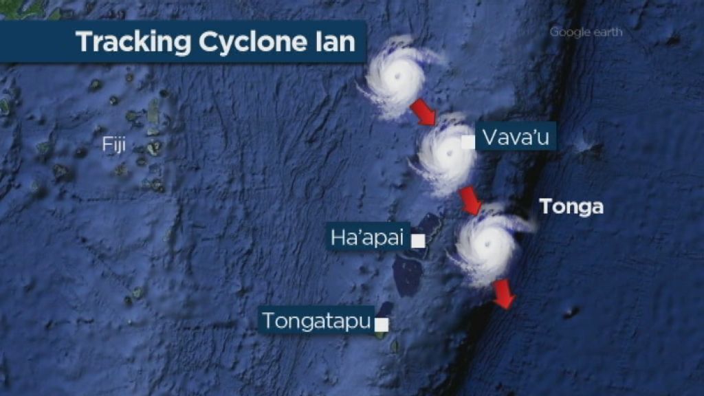 Cyclone Ian moves closer to Tonga - ABC News
