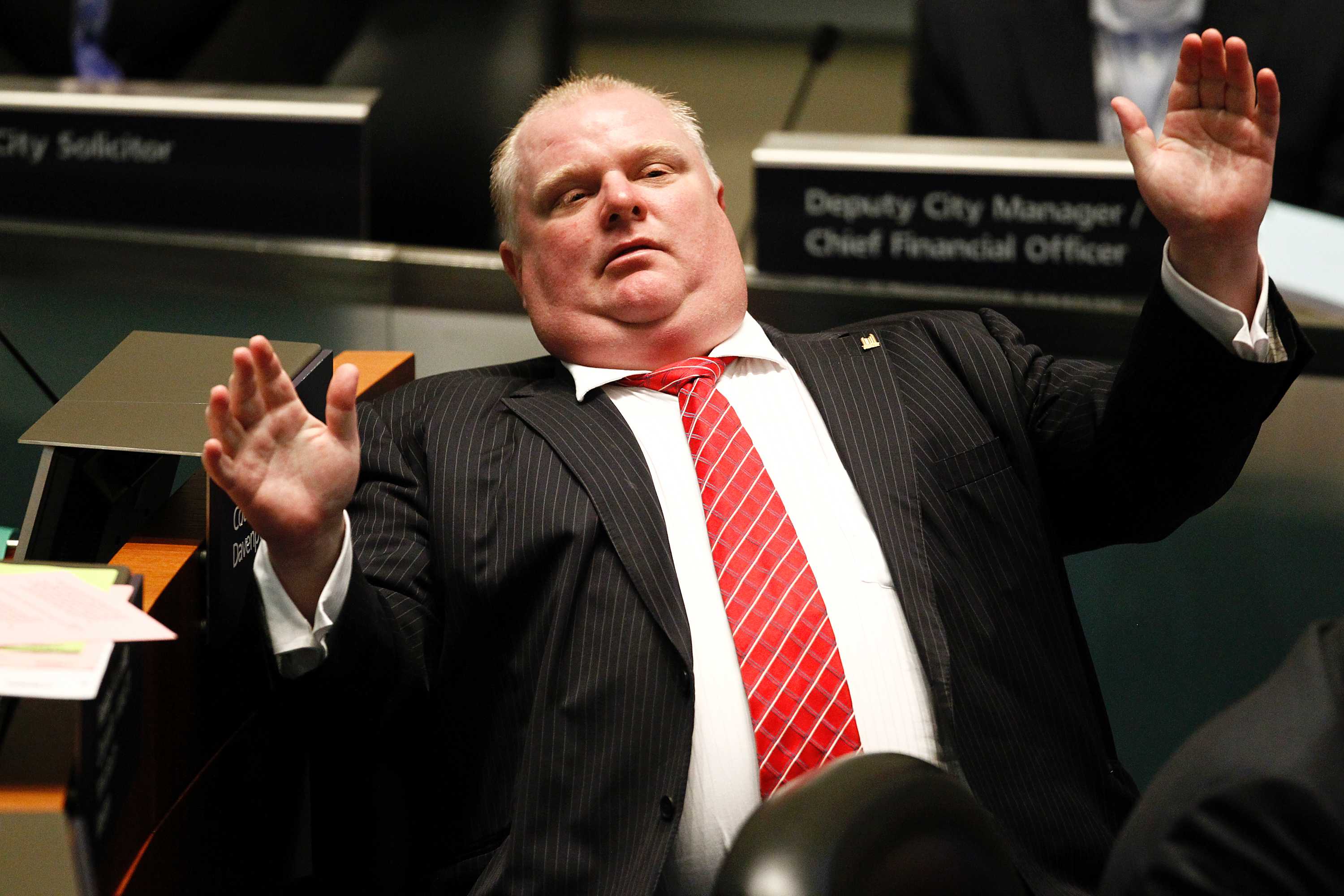 Crack-smoking Toronto mayor Rob Ford quits re-election bid after tumour ...