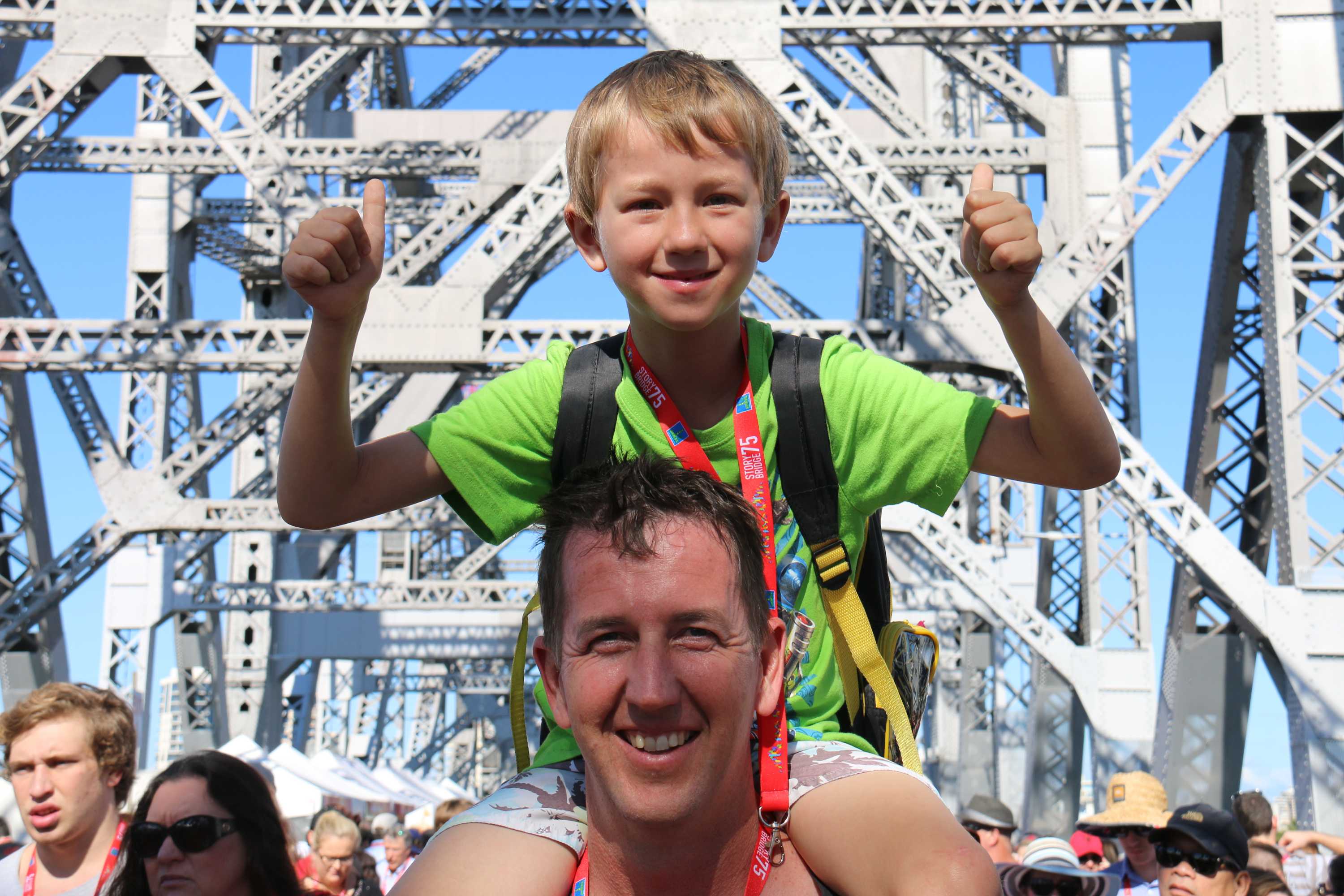 Story Bridge turns 75: 74,000 people flock to iconic structure for ...