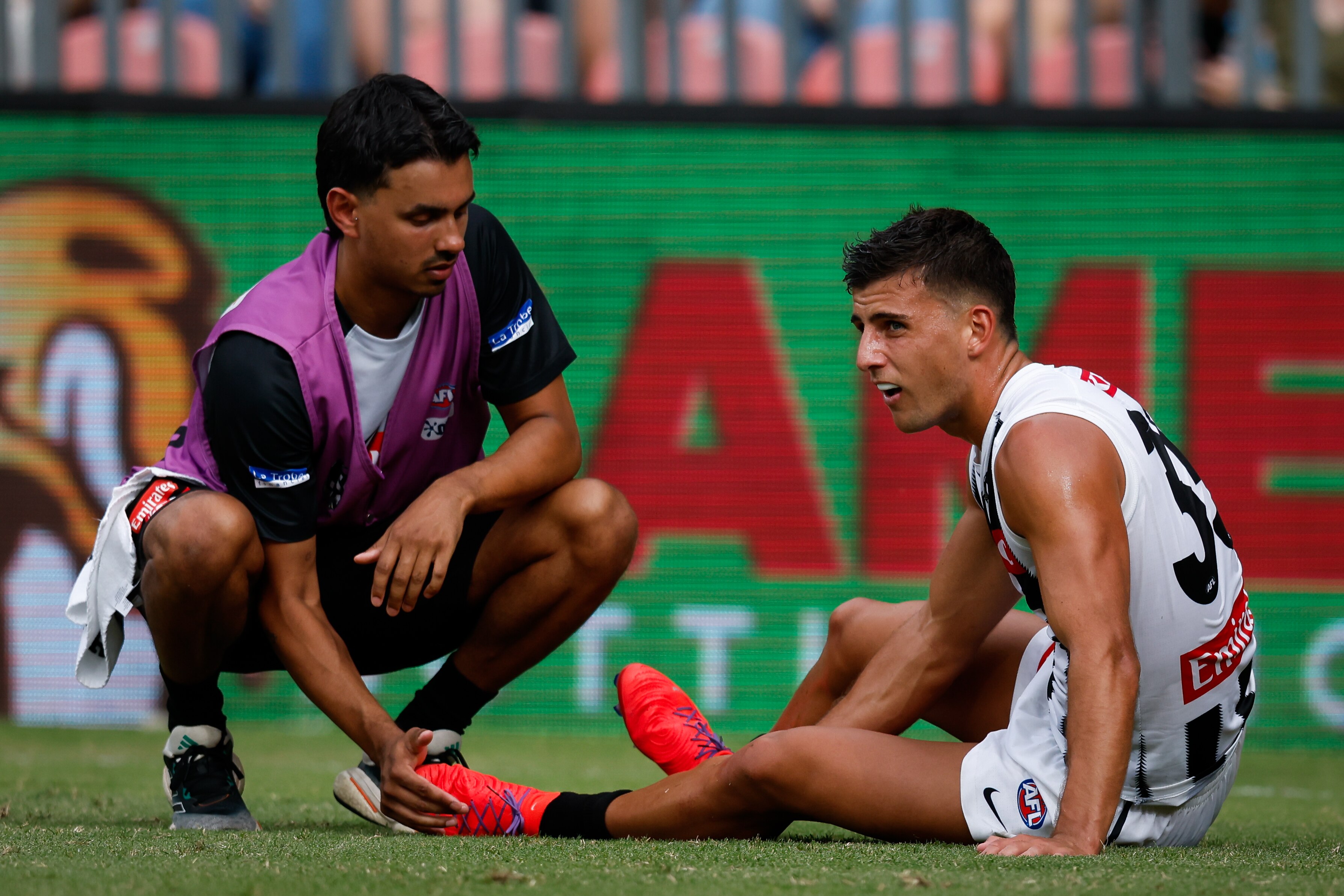 Finn Callaghan stars as GWS Giants survive Kieran Briggs injury to ...