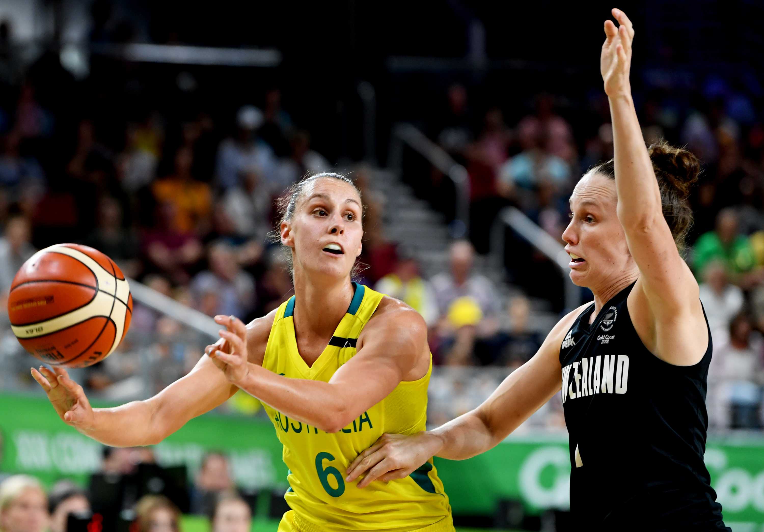 Adelaide Lightning's Steph Talbot edges Australian teammate Liz Cambage ...