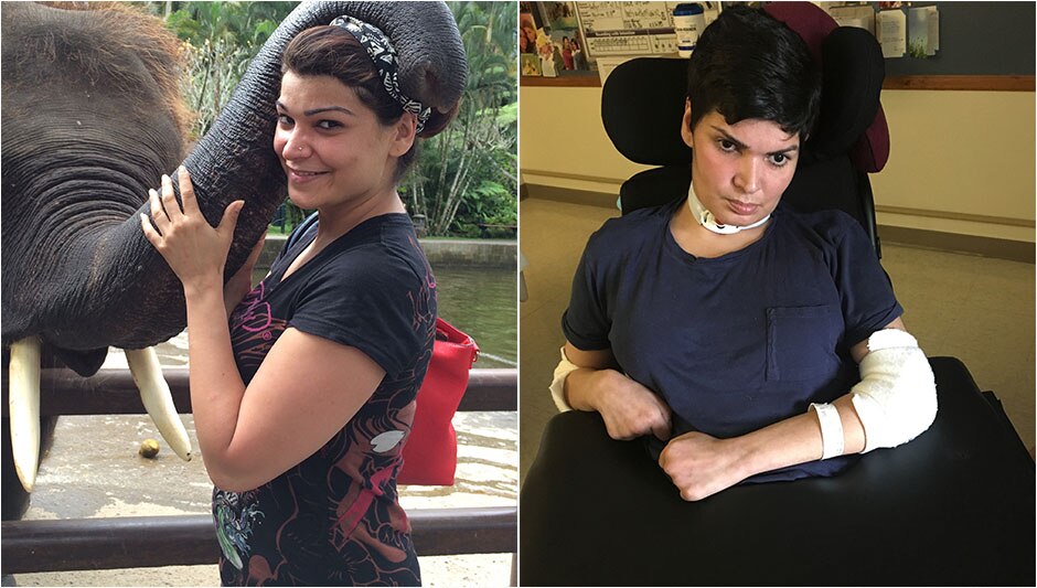 Eduardo Santos Abrahao Filho jailed over apartment stairwell attack on ...