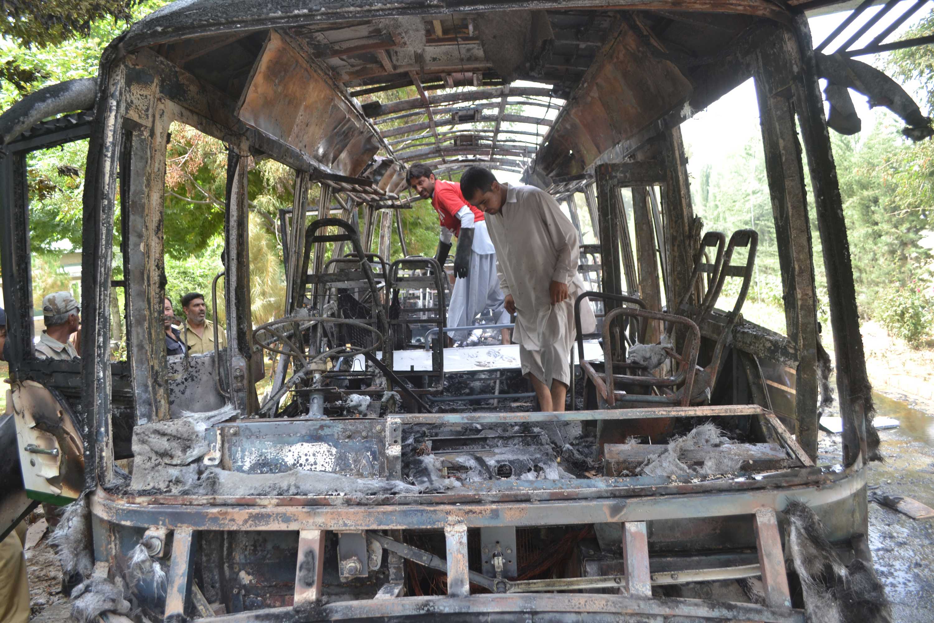 Dozens dead as militants blow up bus then attack hospital in Pakistan's ...