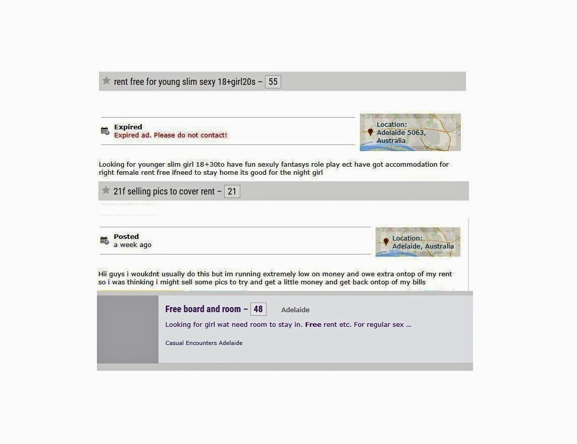 Online ads offering housing in exchange for sex 'exploitative' but 'not ...