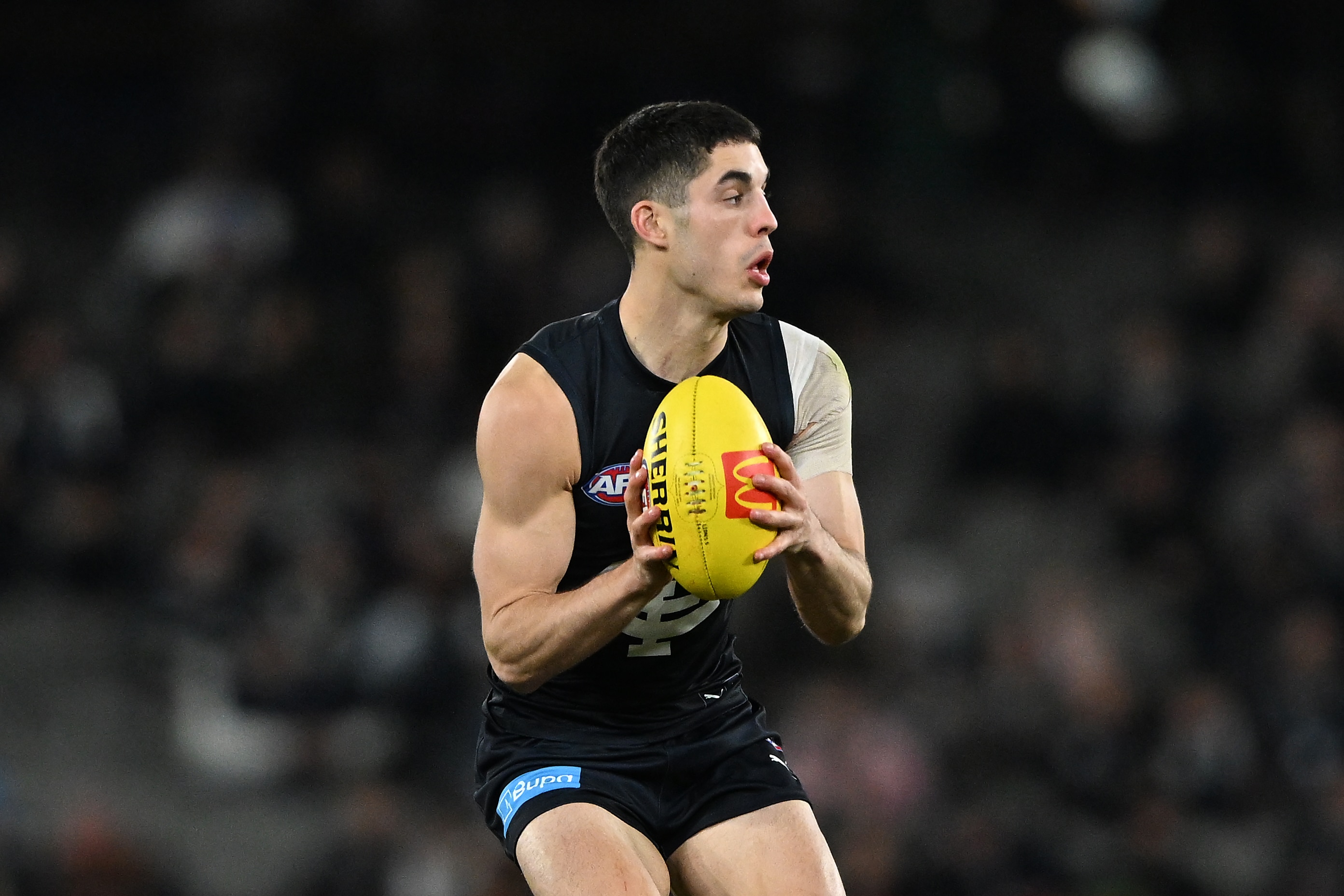 Adam Cerra fined $5,550 for umpire contact during busy night at AFL ...