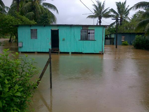 Fiji hit by heavy rains and flooding as tropical depression approaches ...