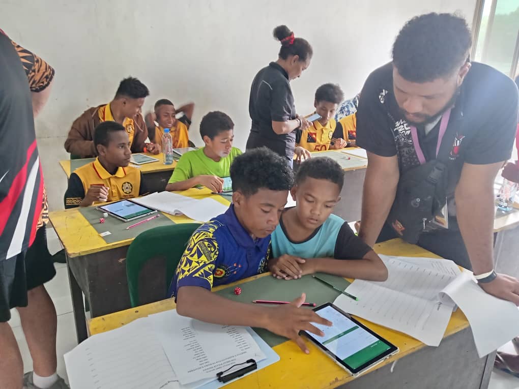 Cricket - the perfect vehicle to make maths more fun in Papua New ...