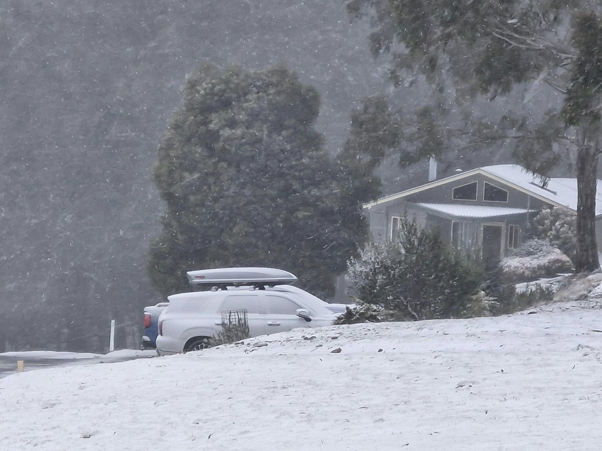 Snow falls at Guyra and Oberon in NSW as cold snap continues - ABC News