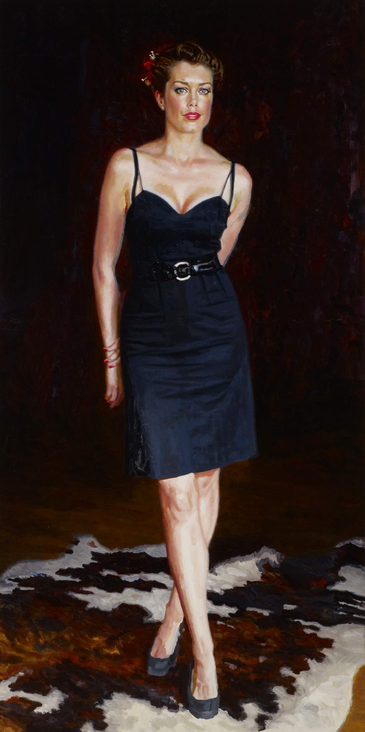 Tara Moss portrait wins Archibald packers' prize - ABC News