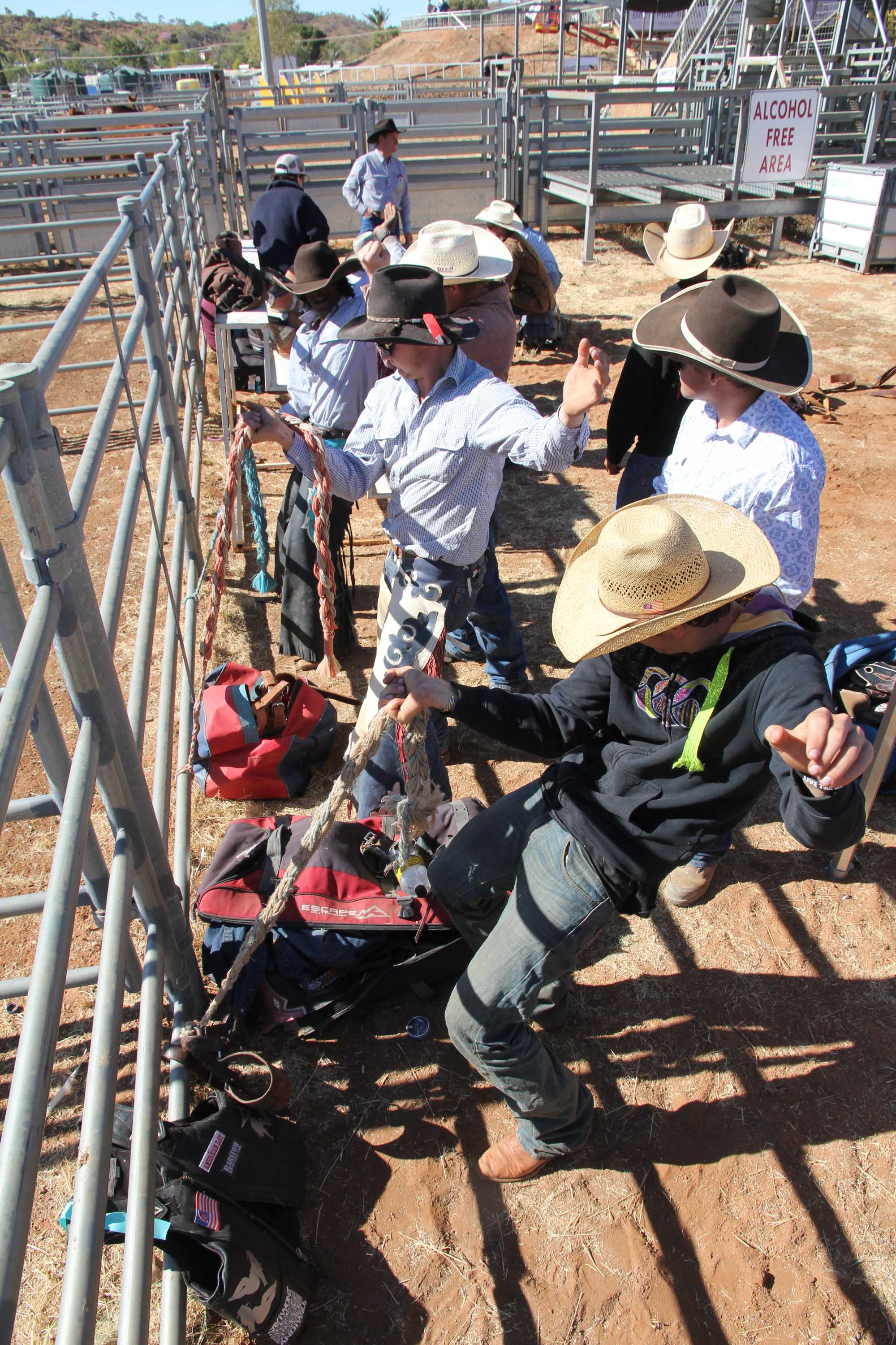 Young wannabe cowboys learn from the best at Mount Isa Rodeo School ...