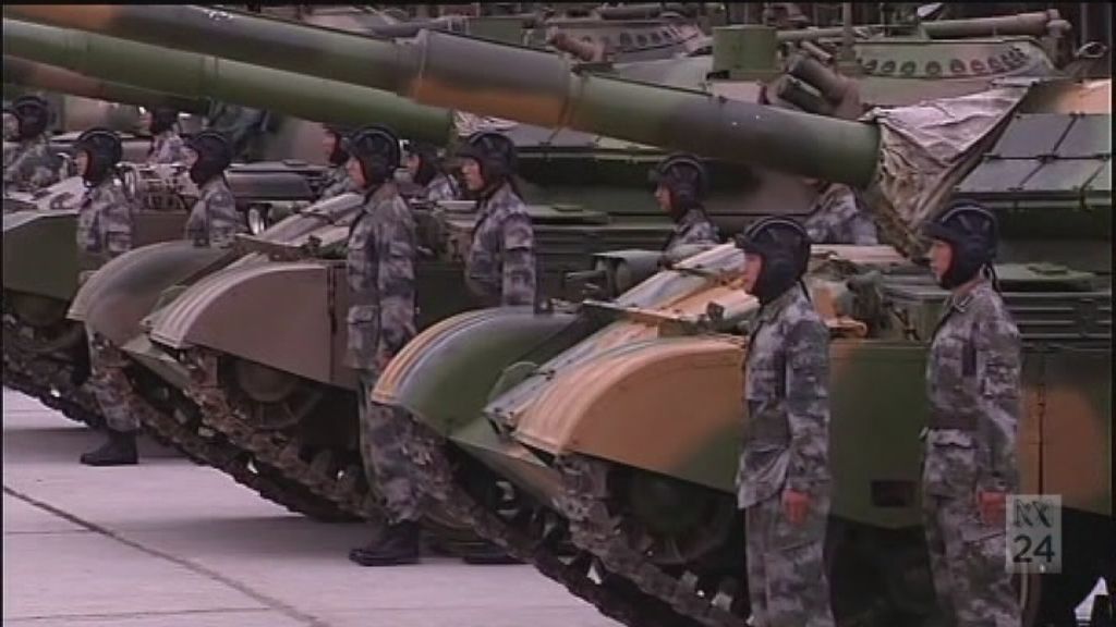 China's People's Liberation Army shows off its military might to the ...