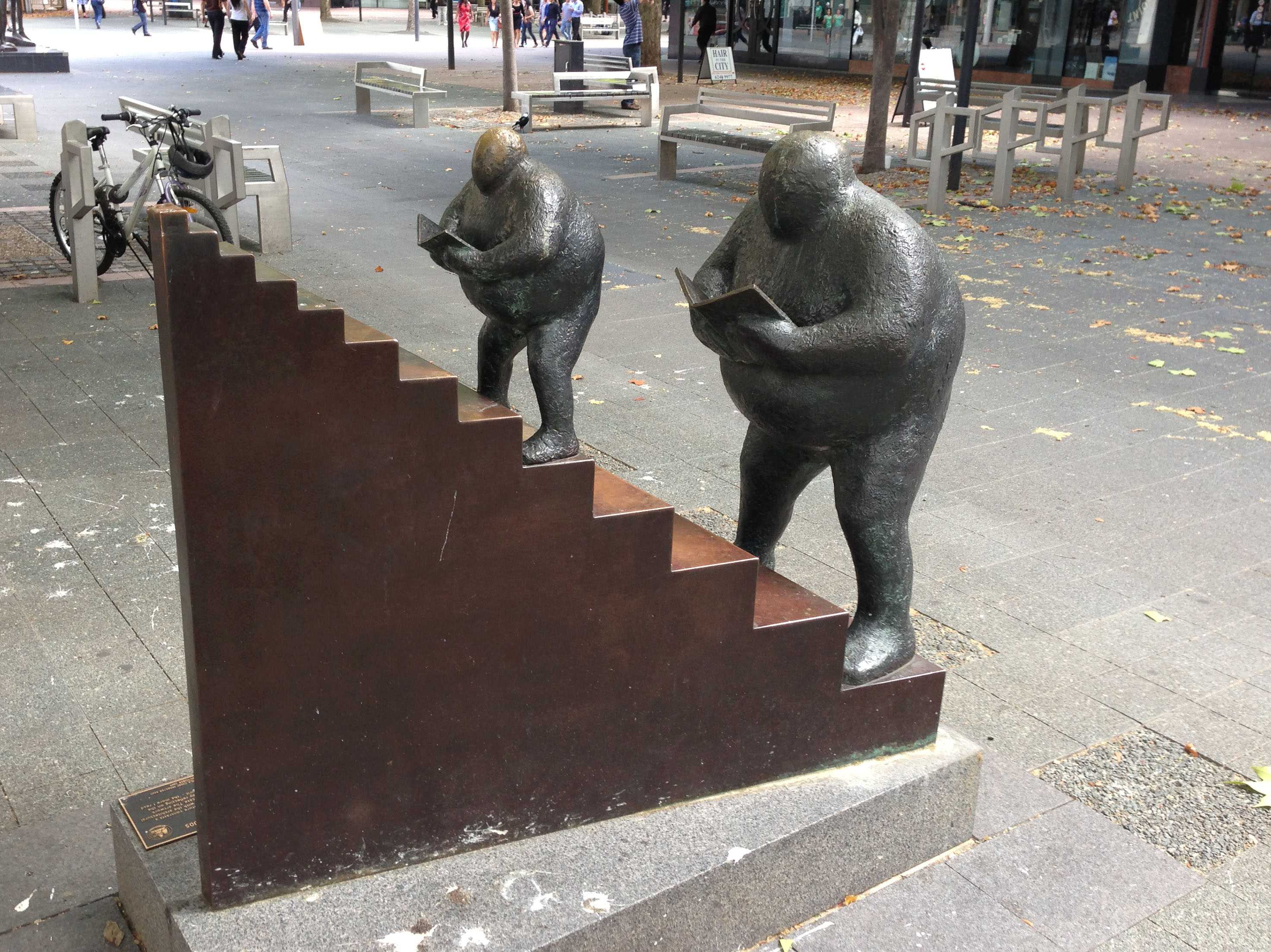 Efforts to repair damaged public art - ABC News