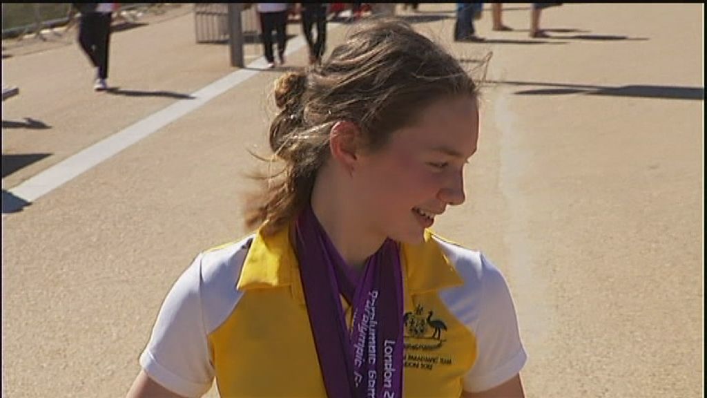 The oldest and youngest paralympians celebrate - ABC News
