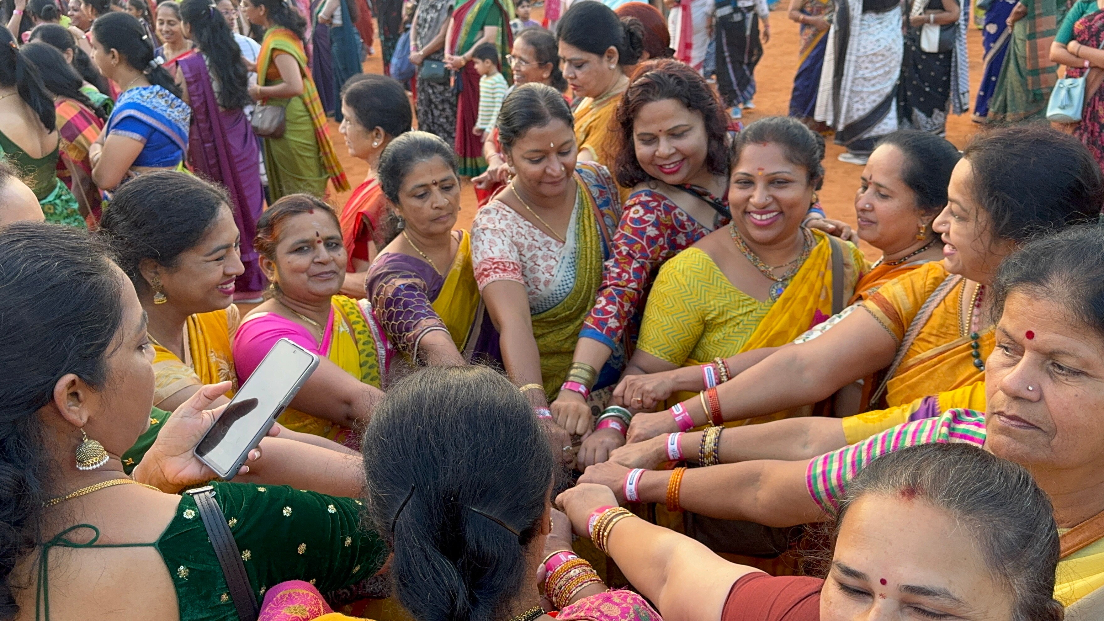 Thousands of women in India bring fitness and tradition together for ...