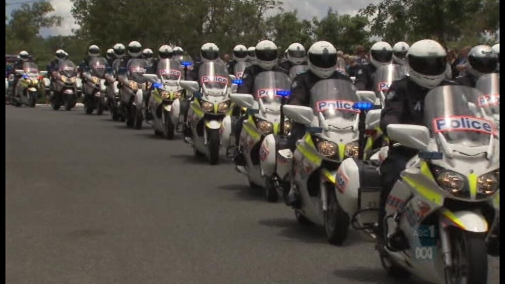 Fallen Queensland police officer honoured - ABC News