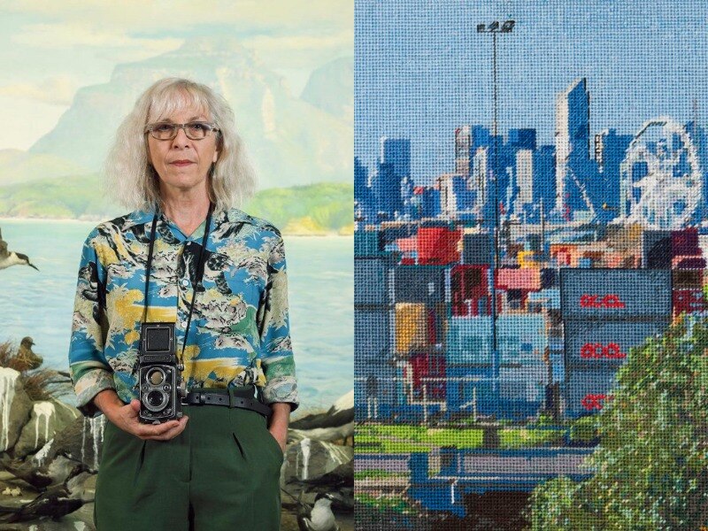 Anne Zahalka turns her lens on her archive + gritty industrial scenes ...