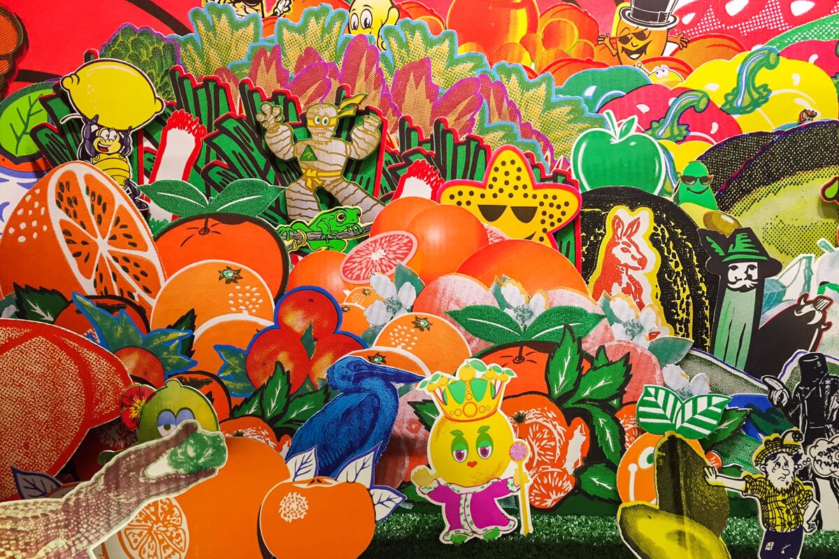 Fruit And Vegetables Art Healthy Food Art Activity For Kids The