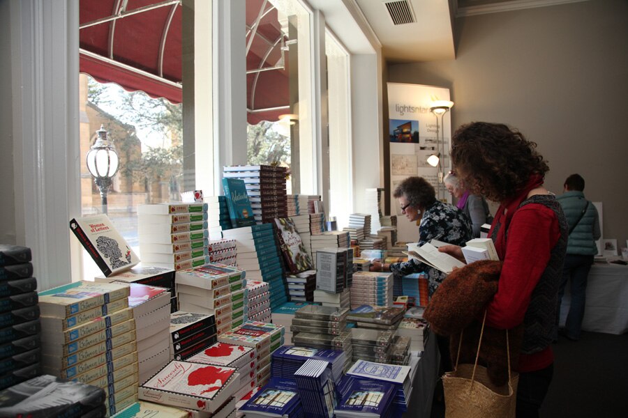 Helen Shield at the Tasmanian Writers and Readers Festival - ABC Hobart
