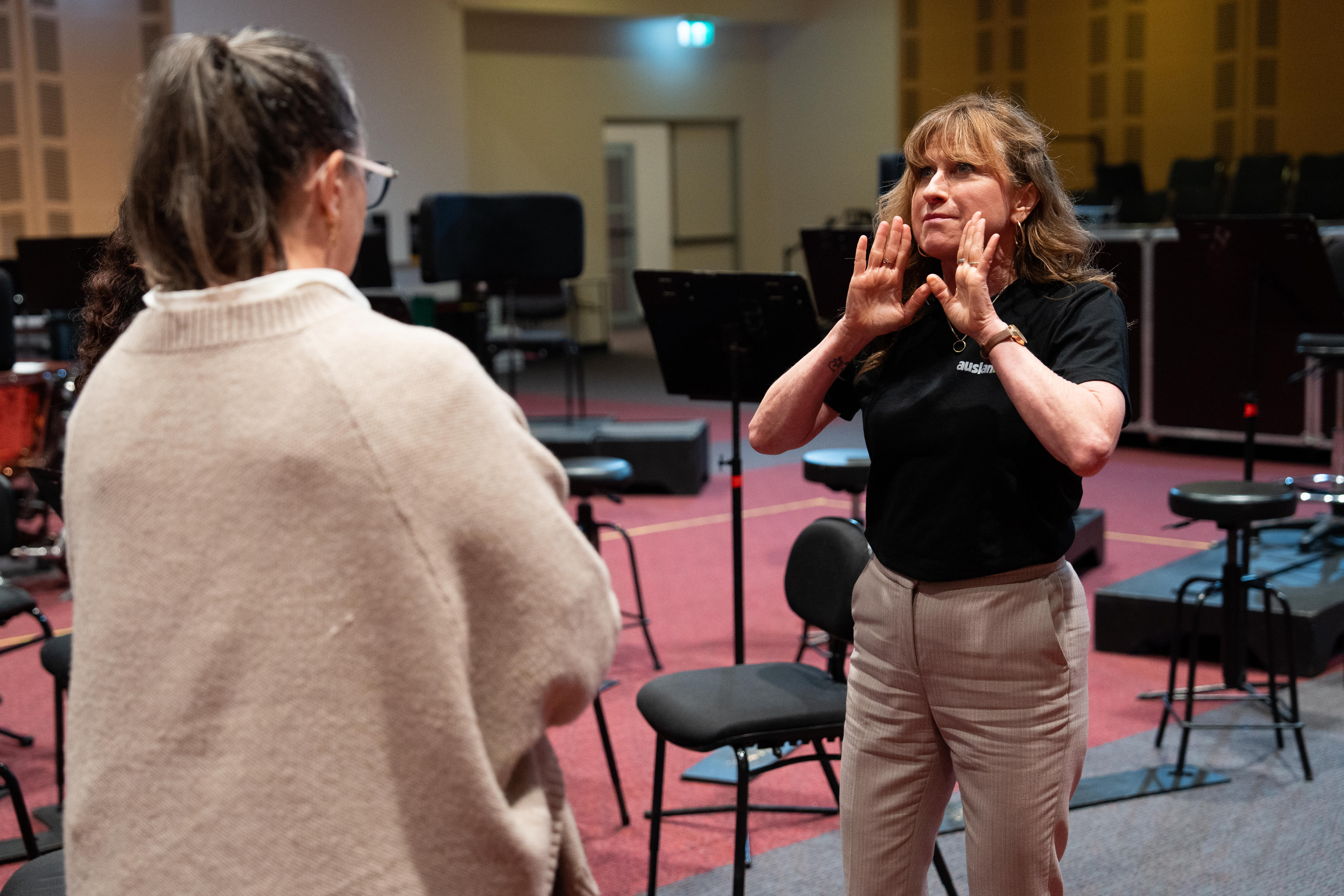 Auslan interpreters making concerts accessible - ABC listen